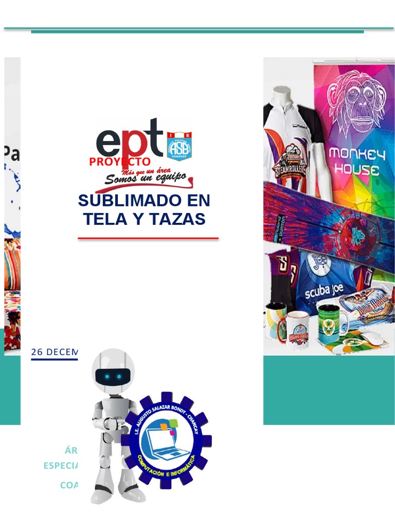 Proyecto de Sublimado | PDF