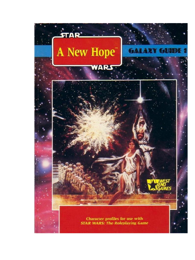 0 DBY Relatos de Galaxy Guide 1 A New Hope | PDF | Guerra de las Galaxias