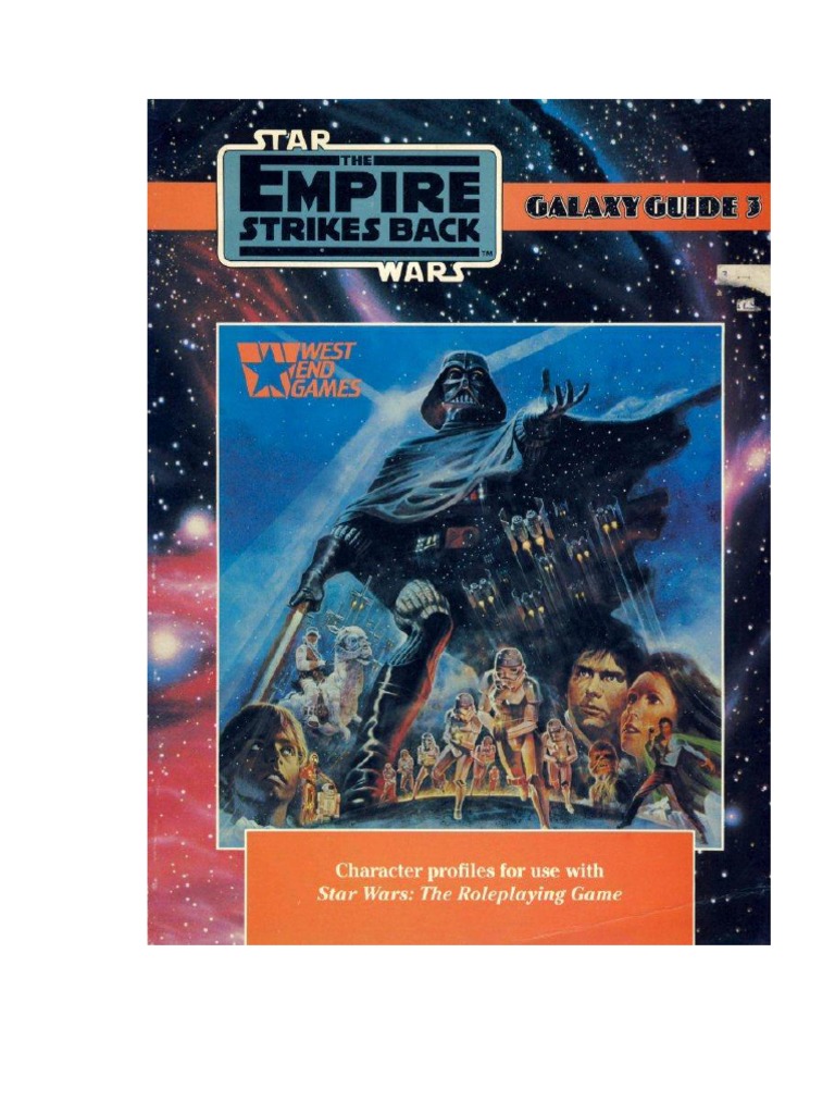 03 DBY Relatos de Galaxy Guide 3 The Empire Strikes Back | PDF | Guerra ...