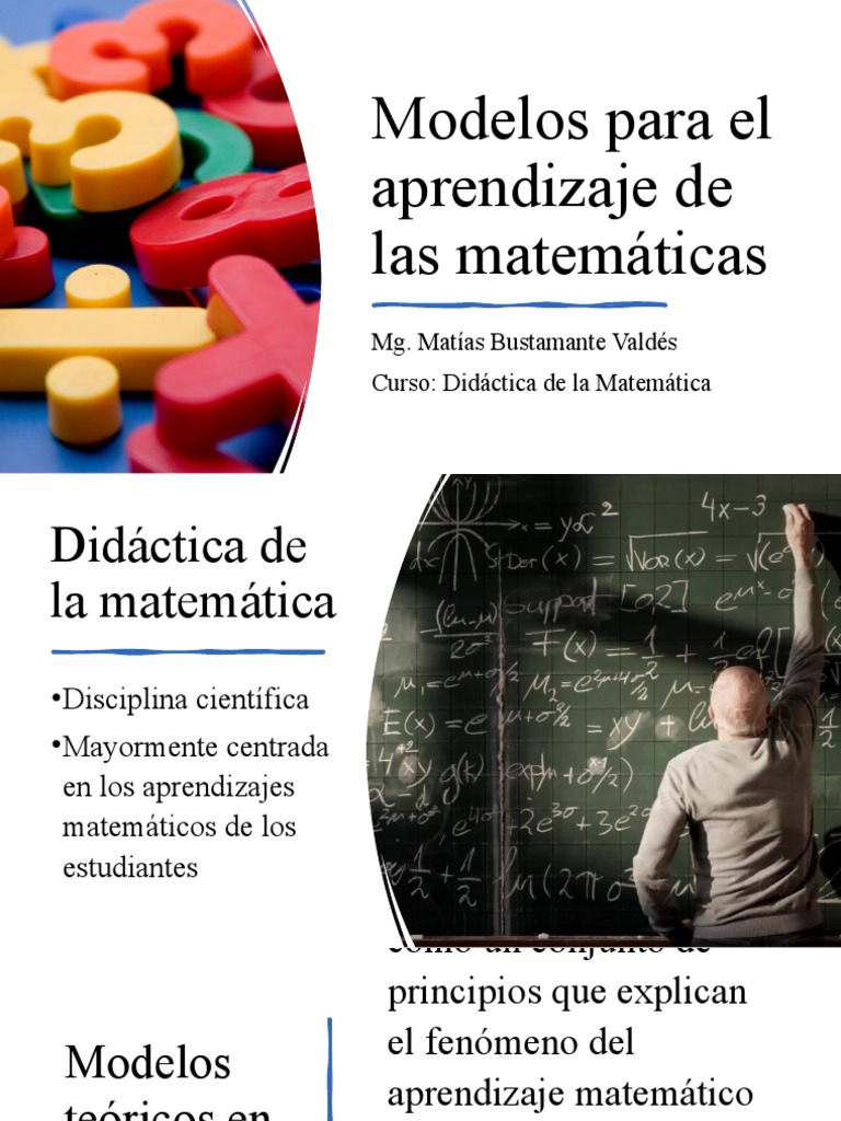 Modelos Didácticos en Matemáticas | PDF | Aprendizaje | Matemáticas