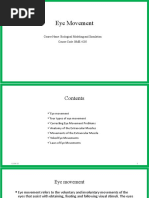 Basic Eom Motility | PDF | Anatomical Terms Of Motion | Ophthalmology