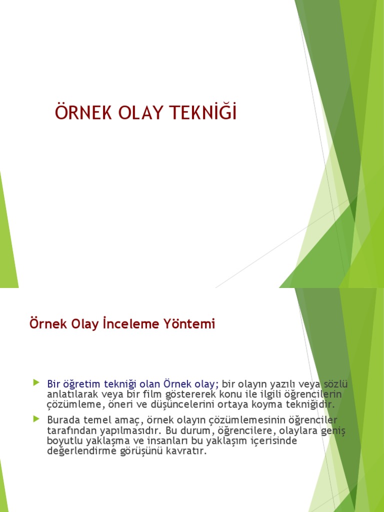 4ornek Olay | PDF