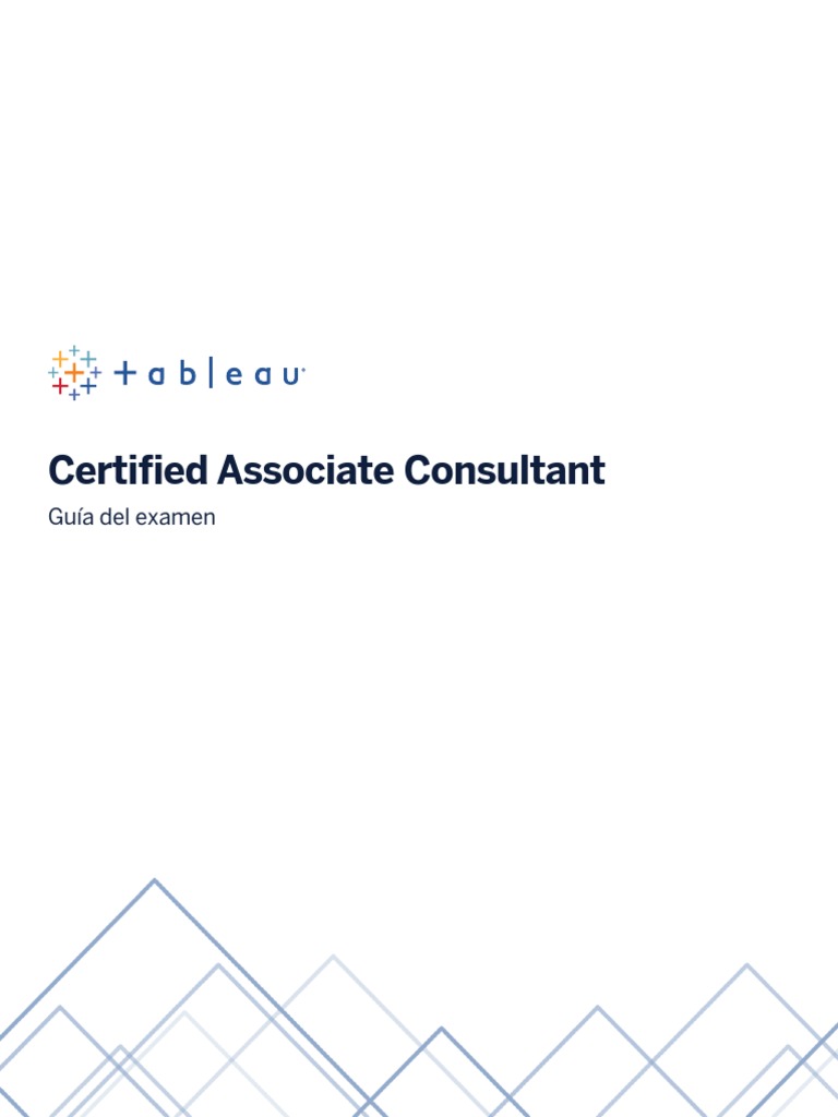 Guía del Examen Tableau Certified Associate | PDF | Prueba (evaluación ...