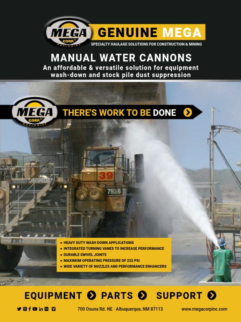 Mega Manual Water Cannon | PDF | Water | Electric Motor