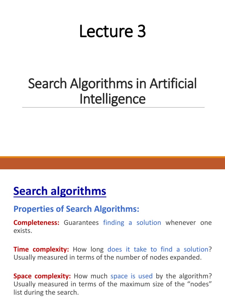 AI Lecture 3 | PDF | Discrete Mathematics | Mathematical Relations