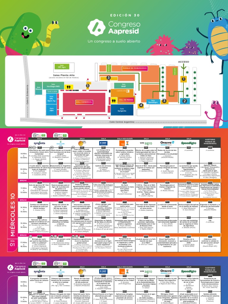 Programa Congreso Aapresid 2022 | PDF | Agricultura | Industria de ...