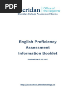 English Level Test (A1-C2) - Online English Test EnglishRadar | PDF ...