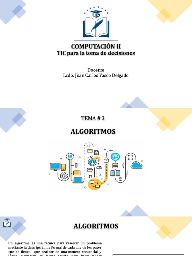 3 Clase - Algoritmos | PDF | Algoritmos | Programación de computadoras