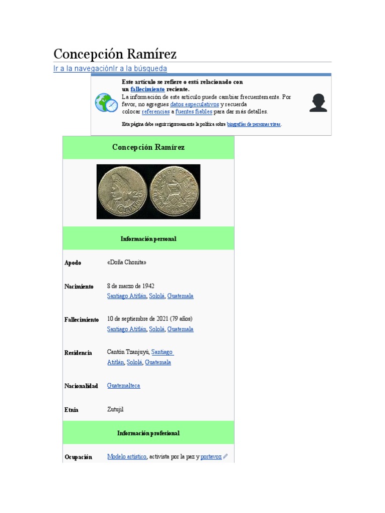 Concepción Ramírez | PDF
