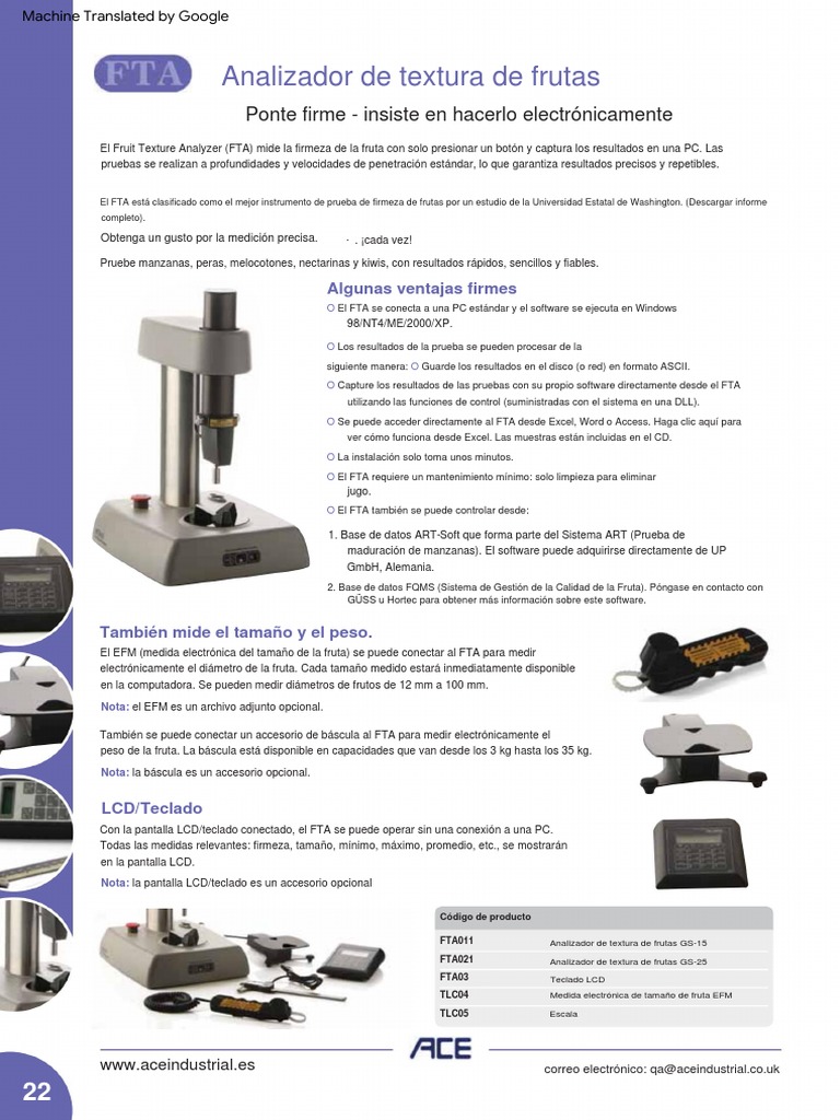 Penetrómetro FTA GS-15 | PDF | Software | USB