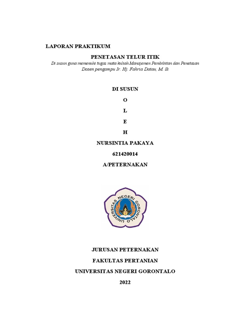 Proses Penetasan Telur Itik dan Embrio | PDF