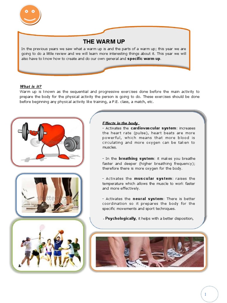 How to Create an Effective Warm-Up | PDF | Hobbies | Clinical Medicine