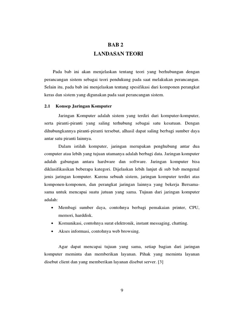 12.unikom - Yaris Nuryana - Bab 2 | PDF | Komputer | Teknologi & Rekayasa