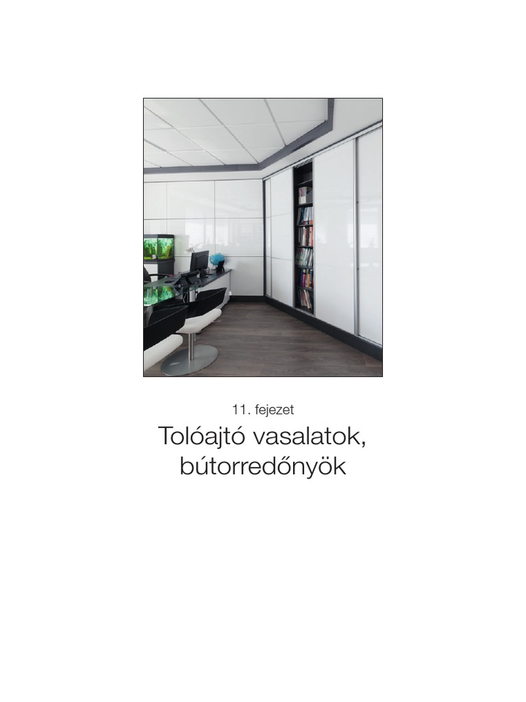 Fejezet - Tolóajtó Vasalatok, Bútorredőnyök | PDF