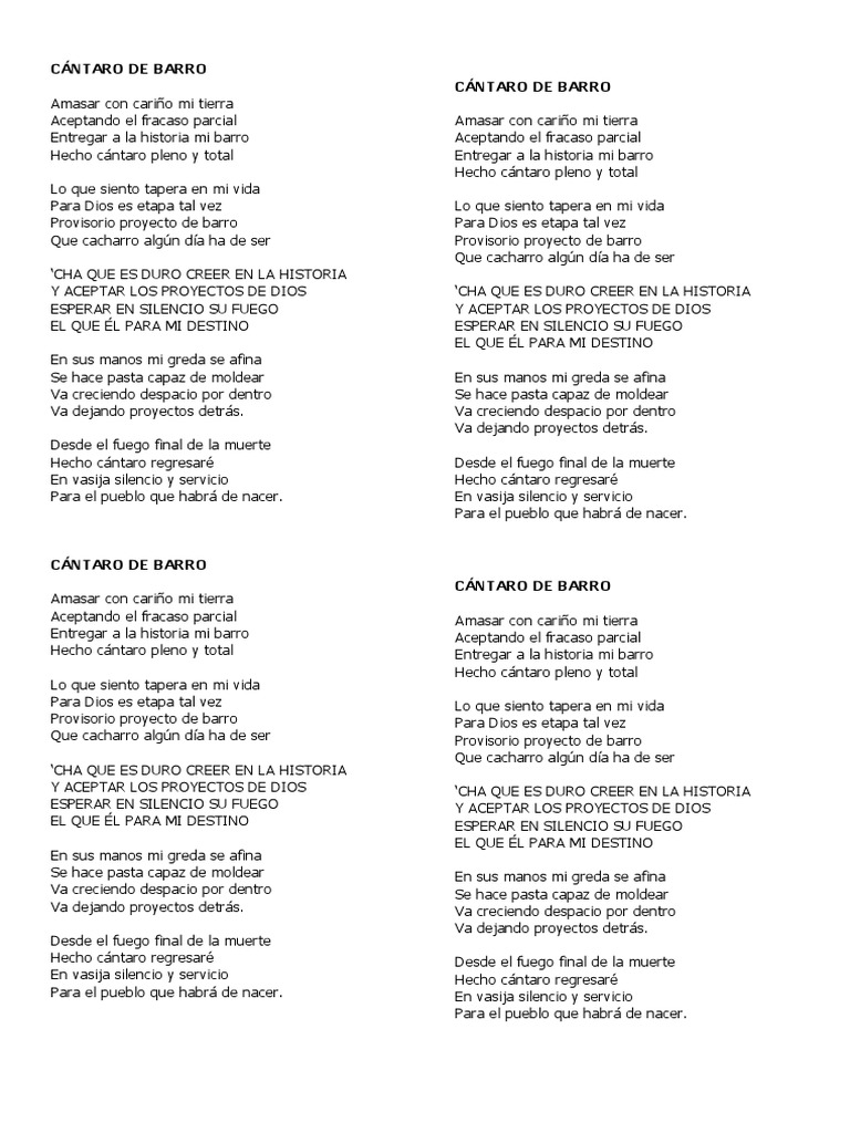 Cántaro de Barro | PDF