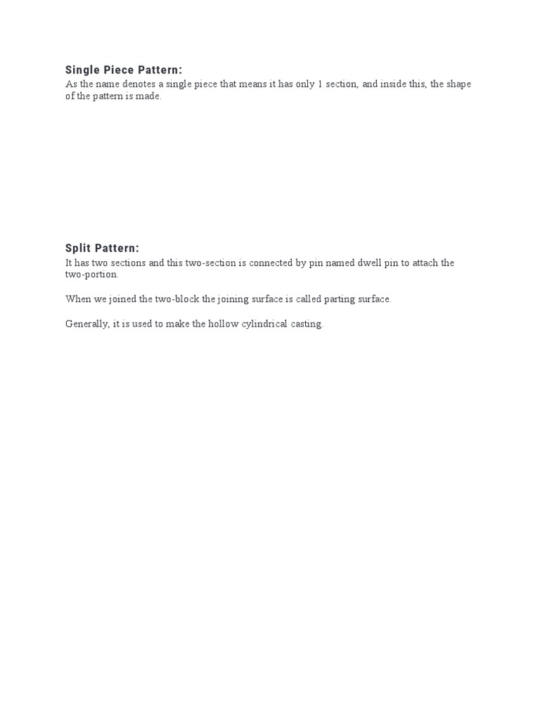 Types of Pattern | PDF