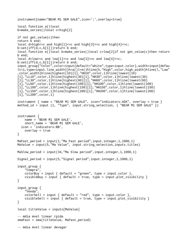 Bear M1 Sem Gale | PDF