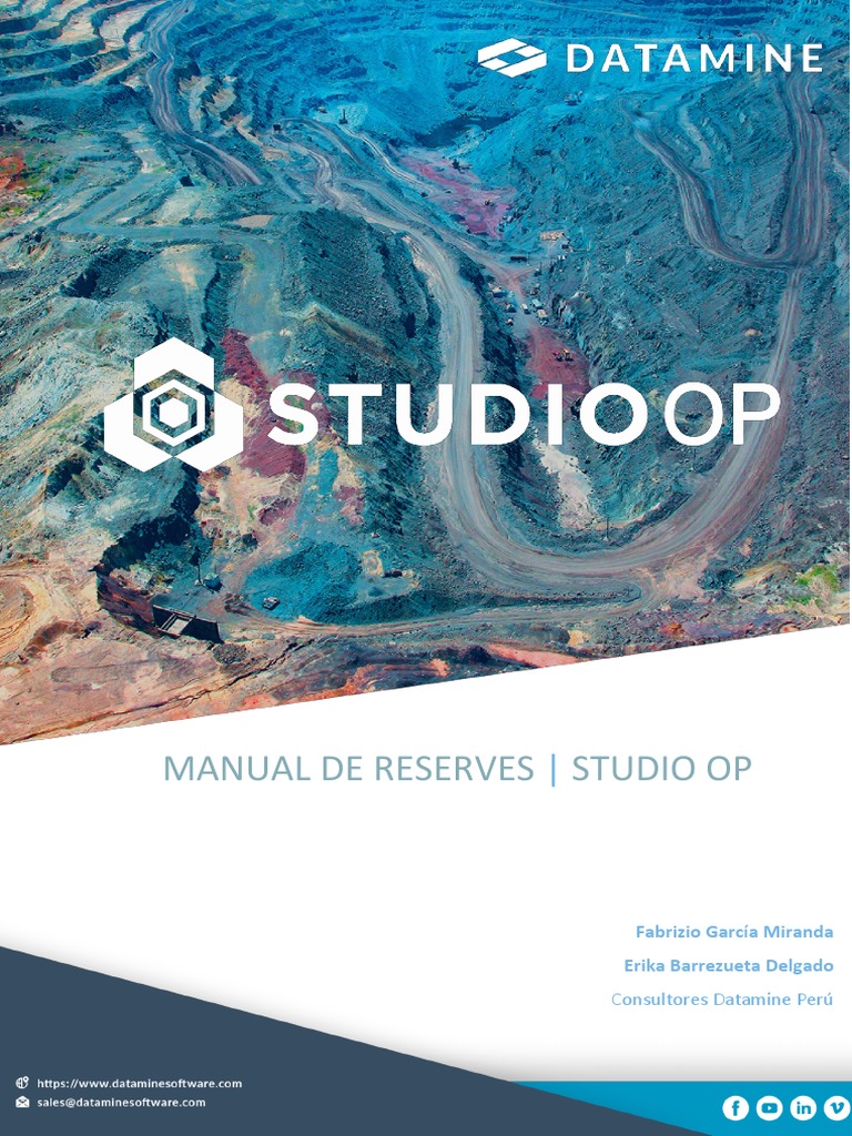 Reserves - Manual STUDIO OP | PDF