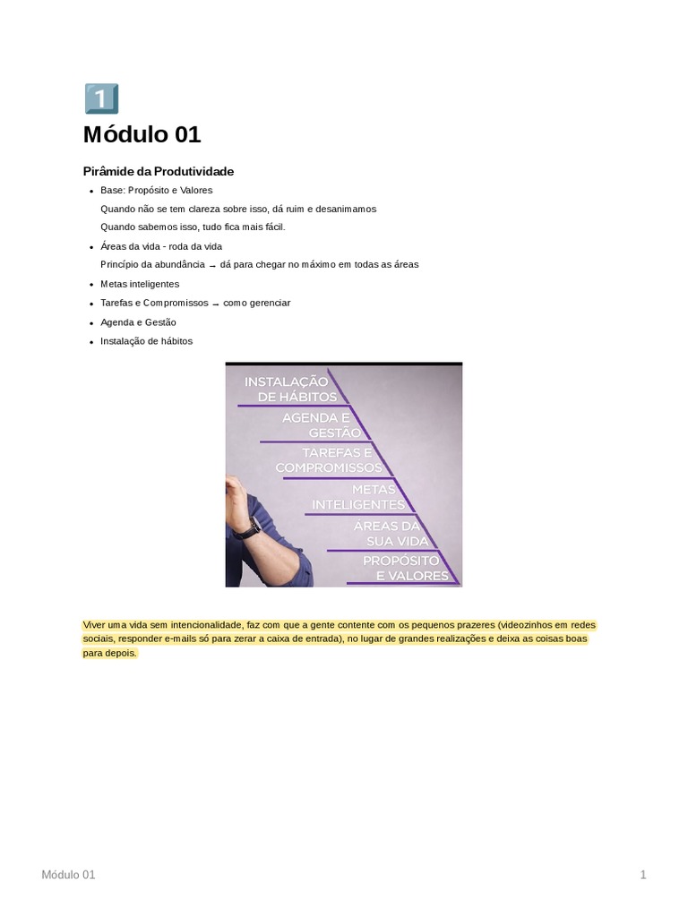 Resumo Módulo 01 Método Cronos Wendell Carvalho | PDF