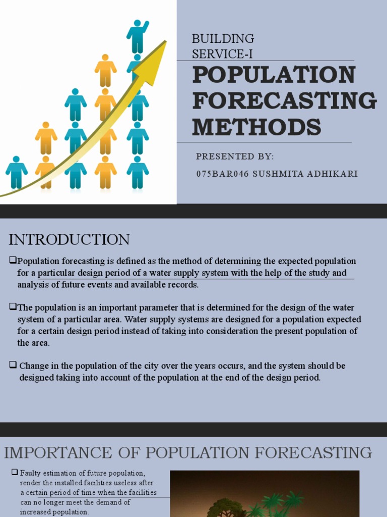Population Forecasting Methods 075bar046 Sushmitaadhikari Pdf