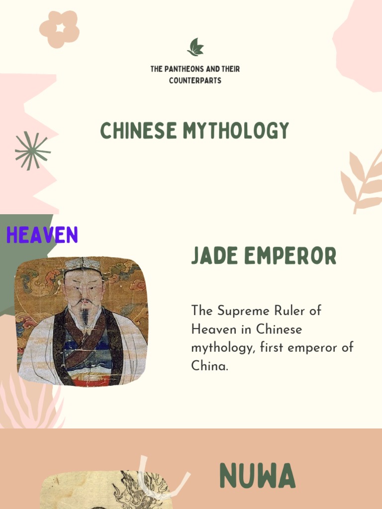Pantheon (Chinese Mythology) | PDF