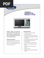 Menumaster RCS511TS Microwave Overview | PDF | Countertop