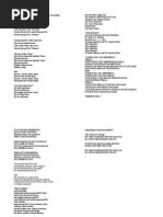 Lirik Lagu Rohani "Tak Satupun" | PDF