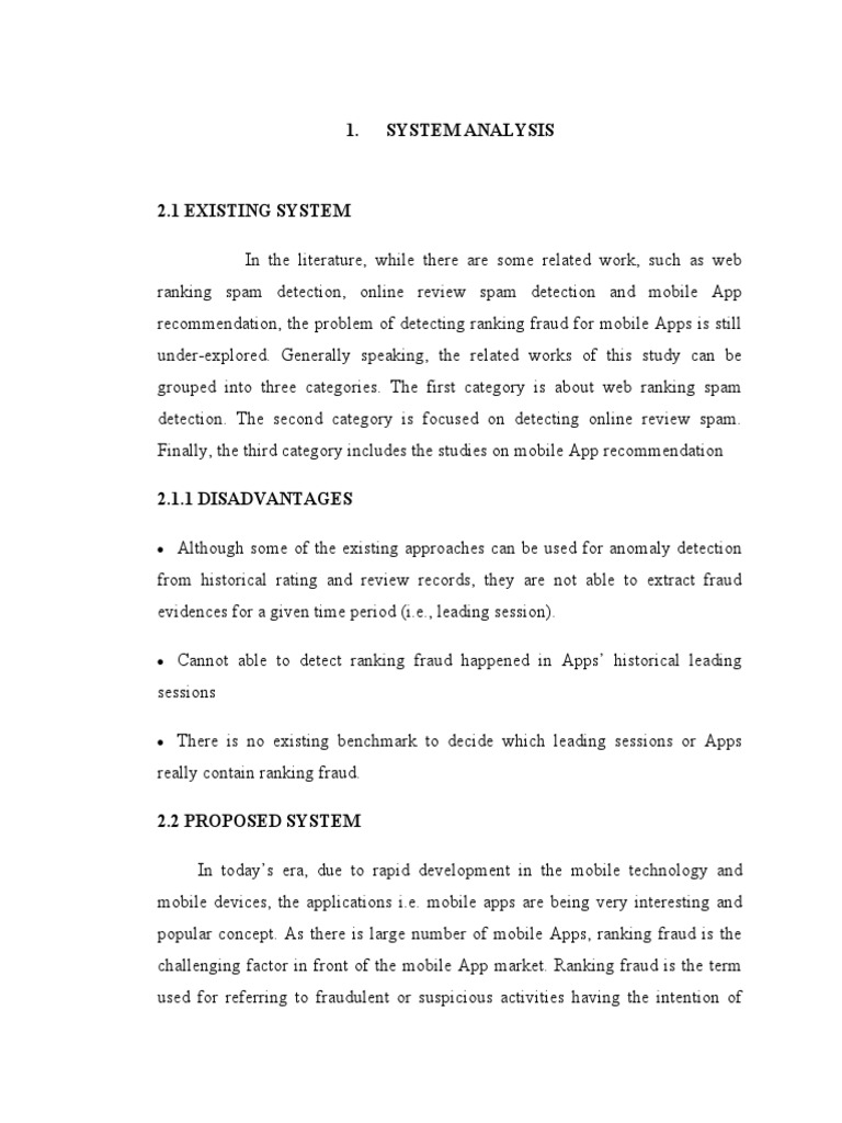 System Analysis | PDF | Mobile App | Feasibility Study