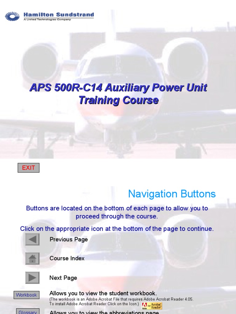 Apu Aps500r | PDF | Gas Turbine | Pump