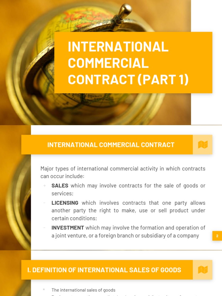 Lesson 10 - International Contract (Part I) | PDF | Offer And ...