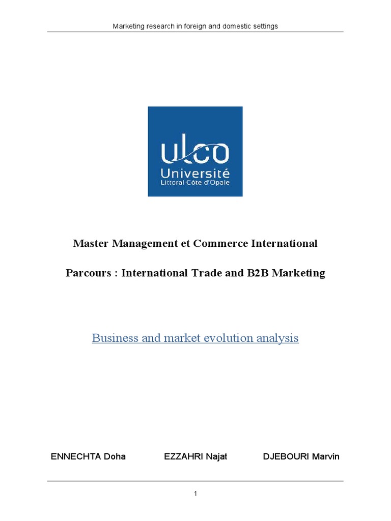 Évolution du marché des téléphones DNM | PDF | Commercialisation ...