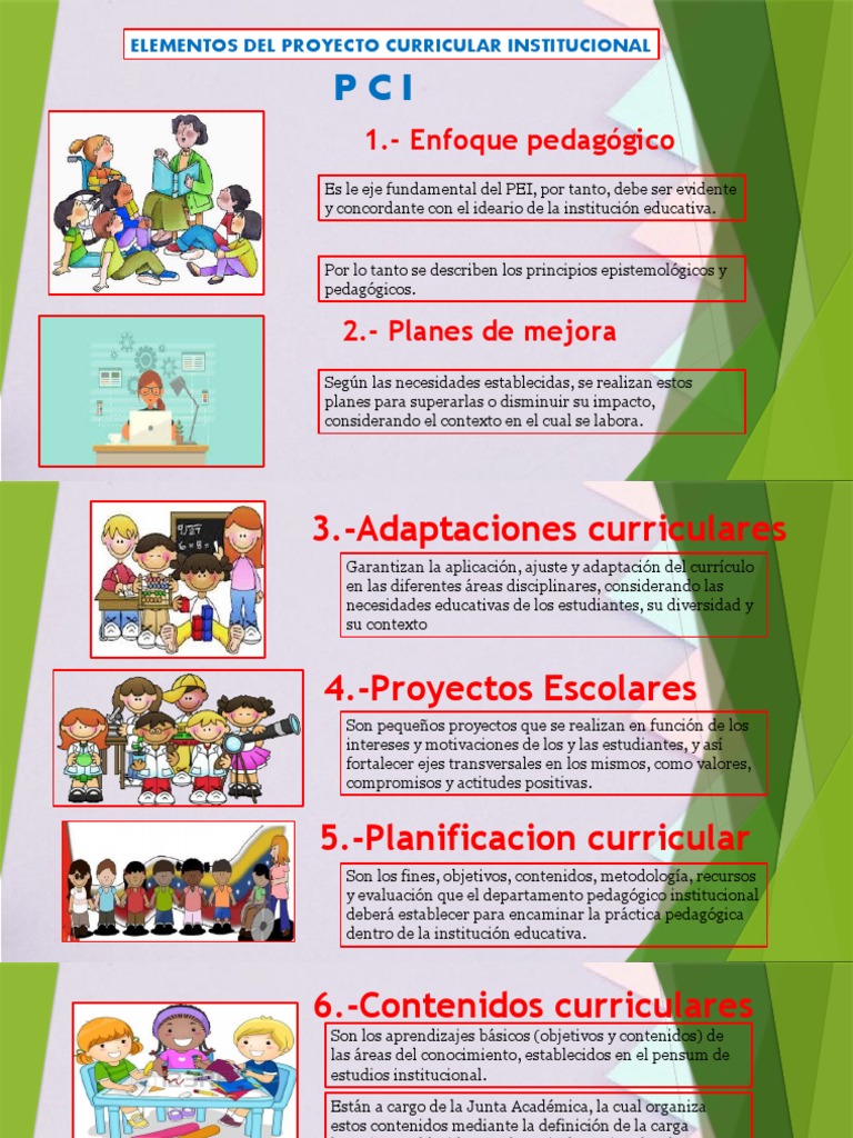 Pci Elementos | PDF | Plan de estudios | Cognición