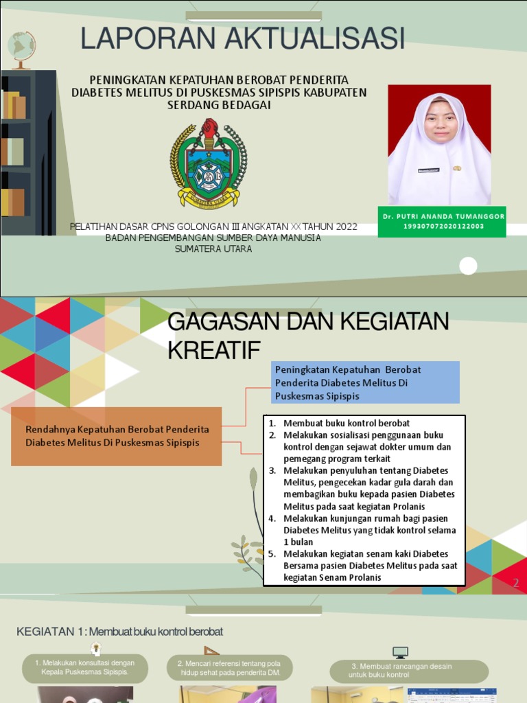 Contoh PPT Laporan Aktualisasi | PDF