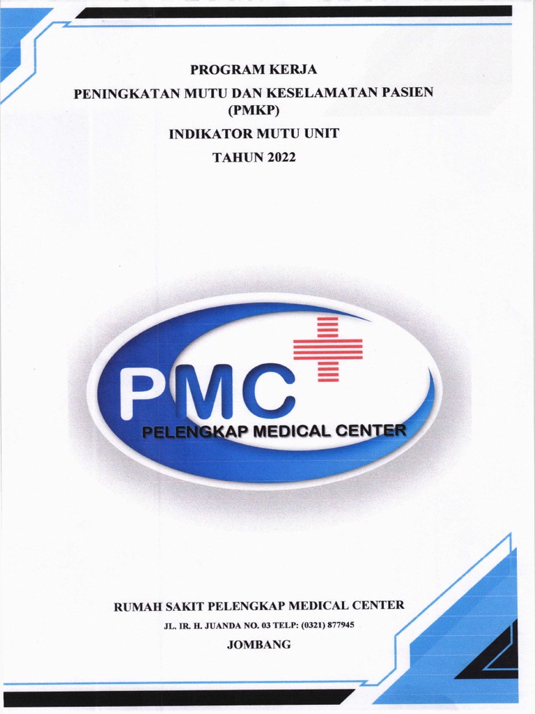 Program Mutu & Keselamatan Pasien 2022 | PDF