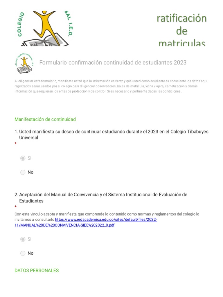 Instructivo para llenar formulario 2023 | PDF | Transgénero | Estudios LGBTQIA+