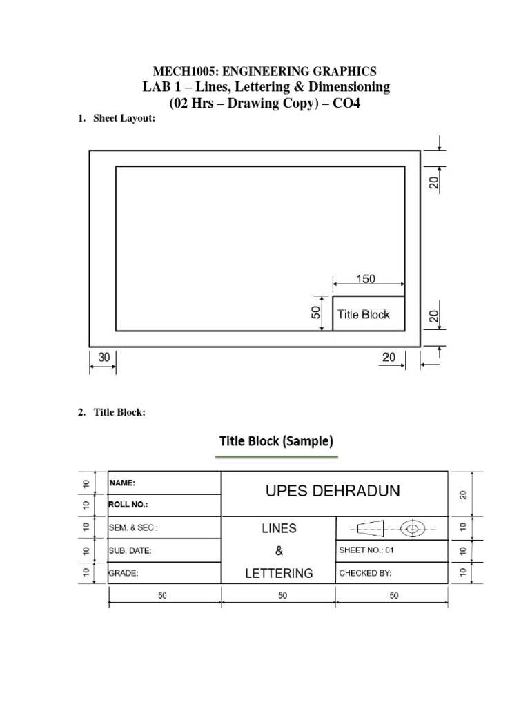 Engineering Graphics Basics | PDF | Drawing | Geometry