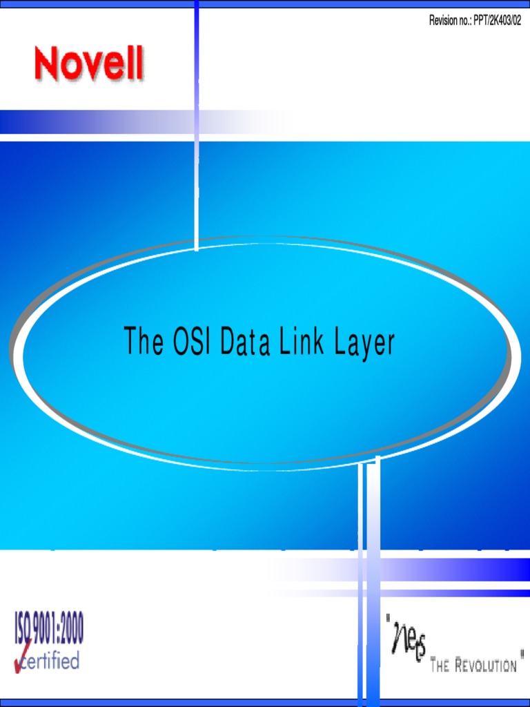 03 The Osi Data Link Layer Pdf Osi Model Network Topology