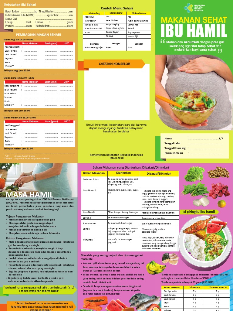 MAKANAN SEHAT IBU HAMIL - Compressed | PDF