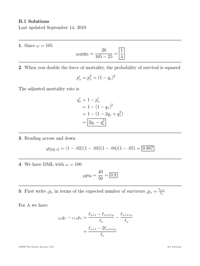 B1 Solutions | Download Free PDF | Mathematical Concepts | Mathematical Objects