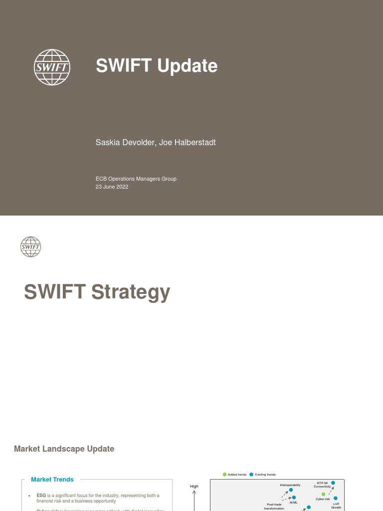 SWIFT Enabling The Future: A Payments Industry Vision | PDF | Currency ... SWIFT Enabling The Future: A Payments Industry Vision | PDF | Currency ...