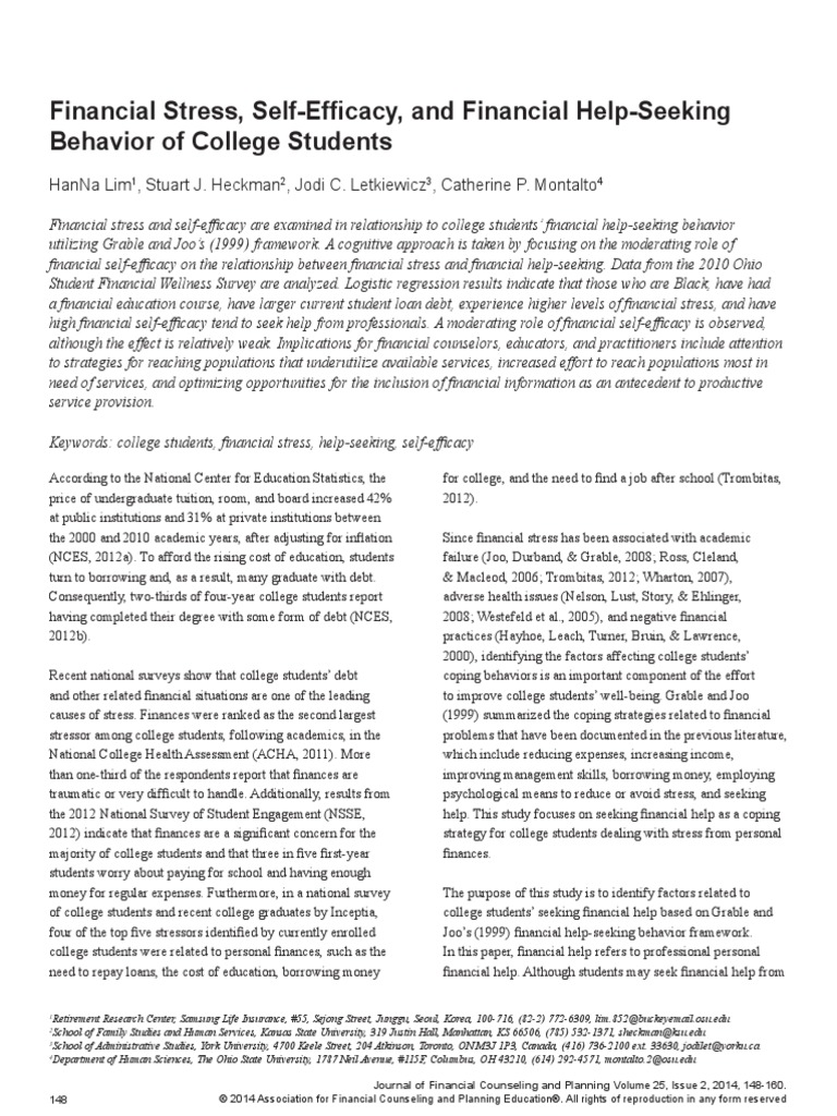 Research Help | PDF | Self Efficacy | Survey Methodology