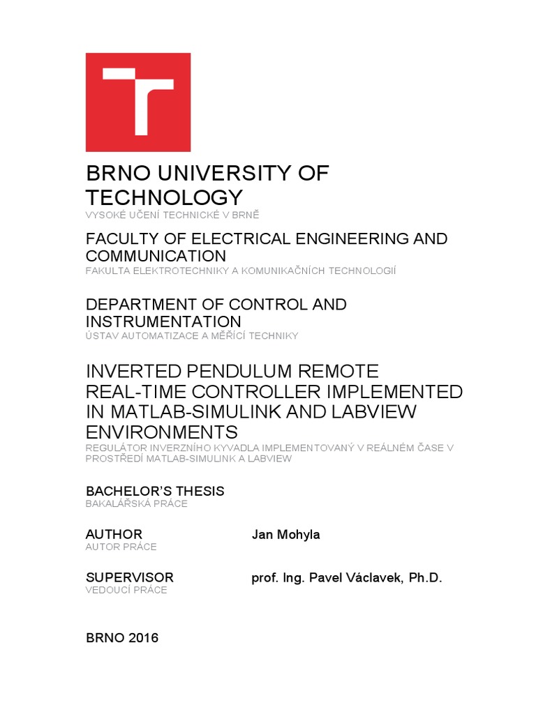 Bachelor's Thesis | PDF