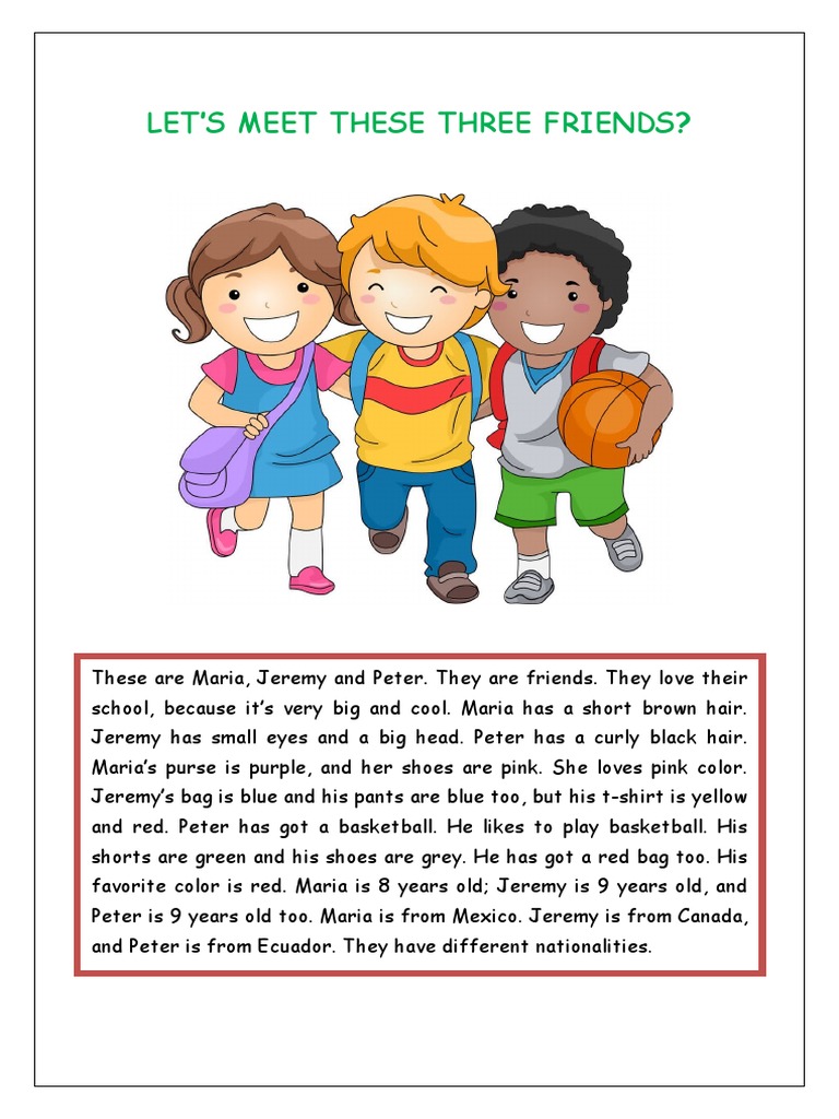 Reading Comprehension For Kids Reading Comprehension Exercises Tests ...