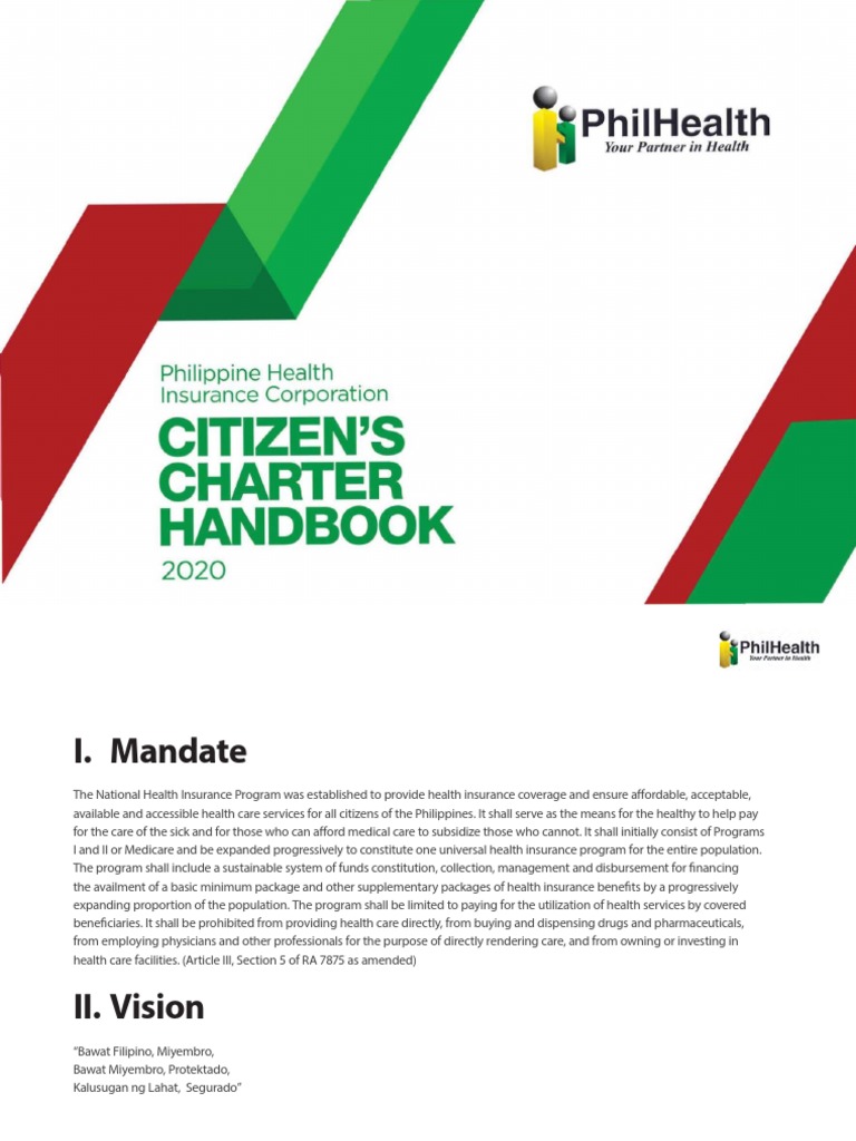 PhilHealth Citizen's Charter Overview | PDF | Information Security ...