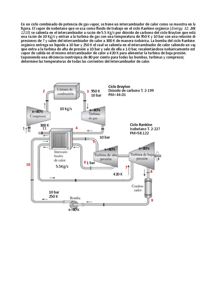 Ejercicio 2 - Grupo 1 - T11 420 K | PDF | Gases | Tecnología energética