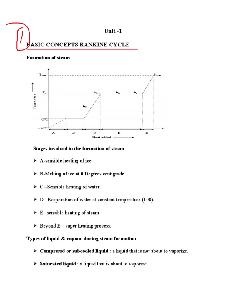 TE - 2 Unit - 1 Notes | PDF | Steam | Combustion