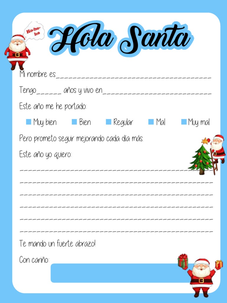 Carta A Santa | PDF