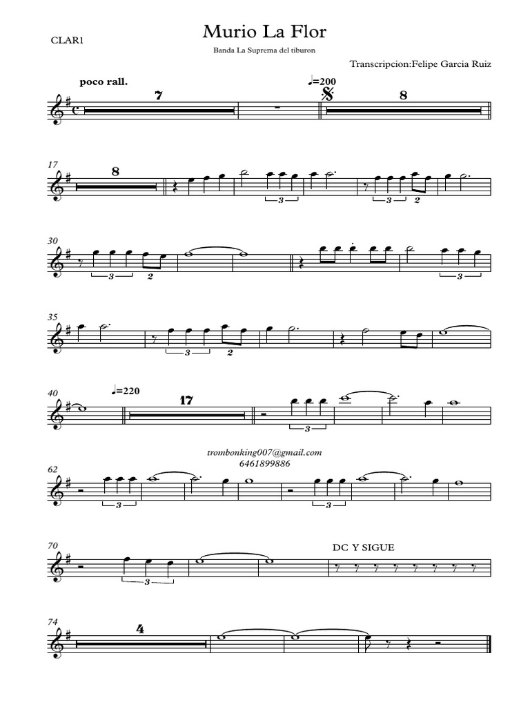 Murio La Flor | PDF