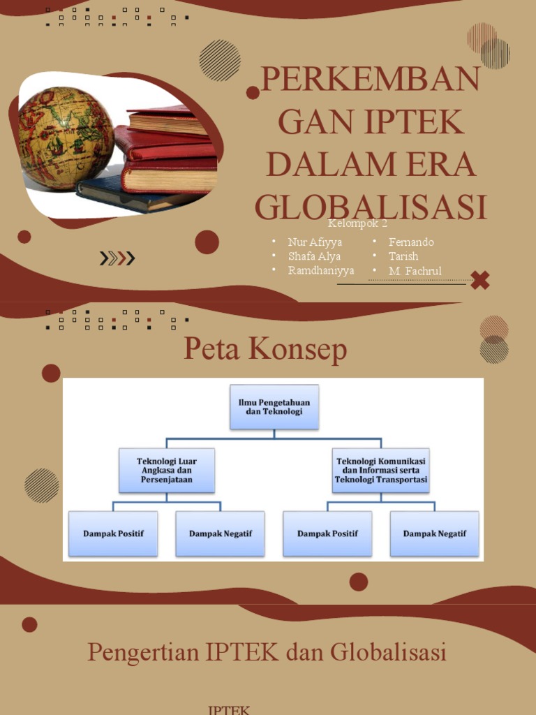 Perkembangan Iptek Dalam Era Globalisasi Kelompok 2 Pdf 