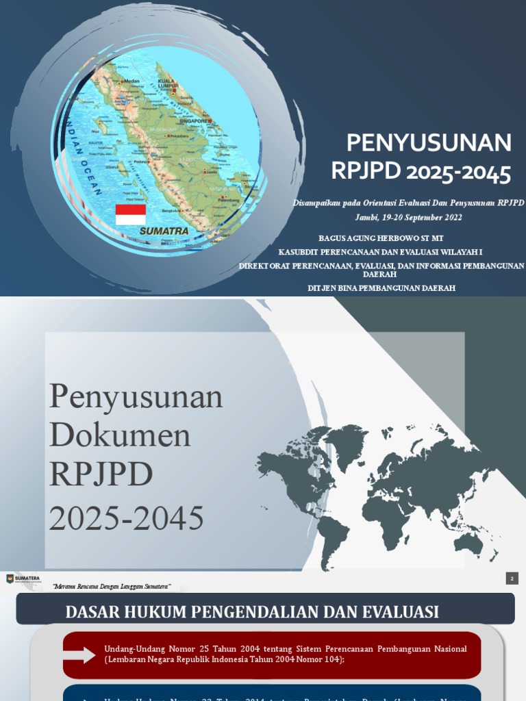 Bahan Penyusunan RPJPD | PDF